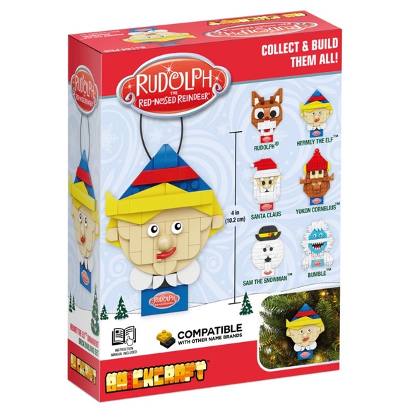 Lego | Toys | Lego Brickcraft Hermey The Elf Ornament Rudolph Red Nosed ...